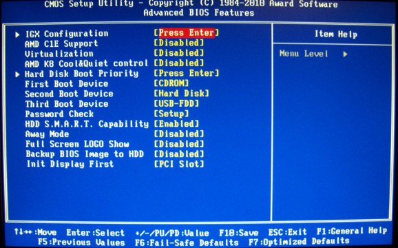 Le BIOS (Basic Input Output System) – Le Crabe Info