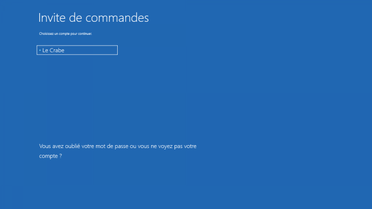 Ouvrir l’invite de commandes sur Windows – Le Crabe Info