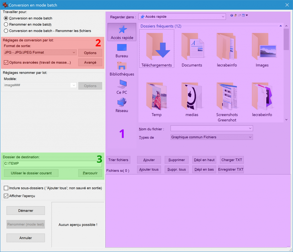 Redimensionner plusieurs images en même temps avec IrfanView – Le Crabe ...
