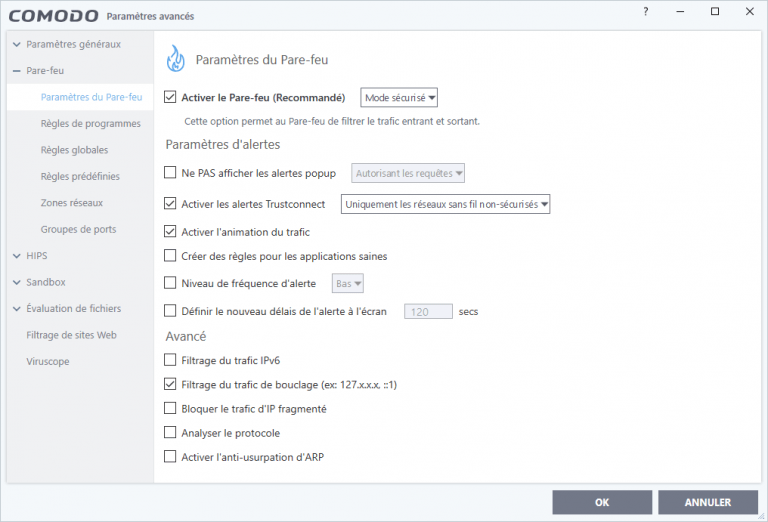 Test de Comodo Firewall : pare-feu, HIPS, sandbox et plus encore ! – Le ...
