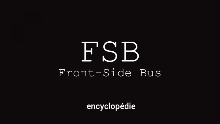 Front-side bus (FSB) – Le Crabe Info