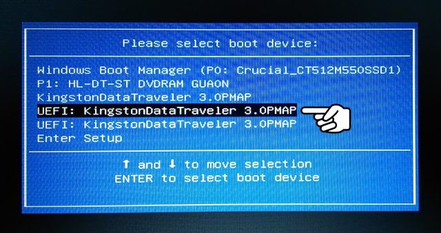 Créer une clé USB multiboot UEFI avec Easy2Boot – Le Crabe Info