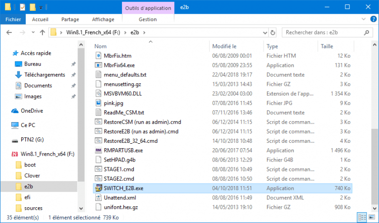 Créer une clé USB multiboot UEFI avec Easy2Boot – Le Crabe Info