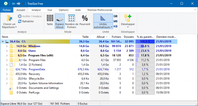 Libérer de l’espace disque sur Windows [10, 8, 7] – Le Crabe Info
