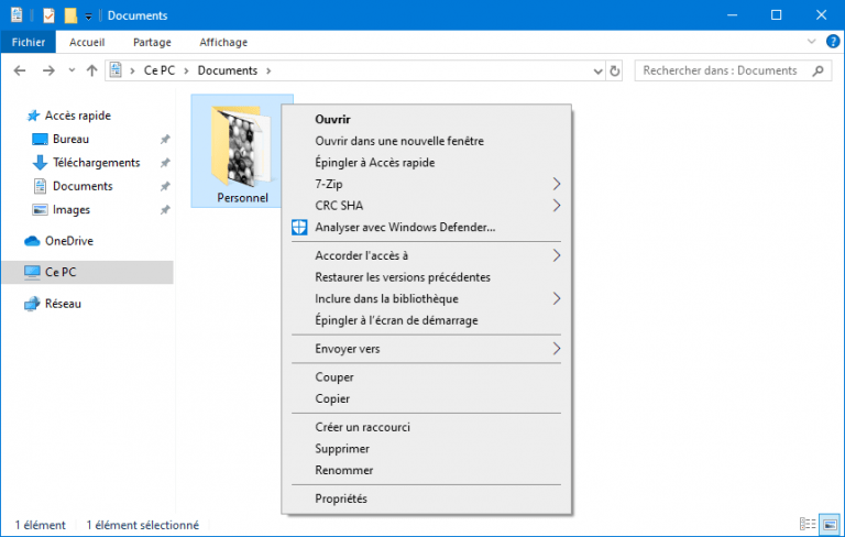 Windows : compresser un fichier ou un dossier avec 7-Zip – Le Crabe Info