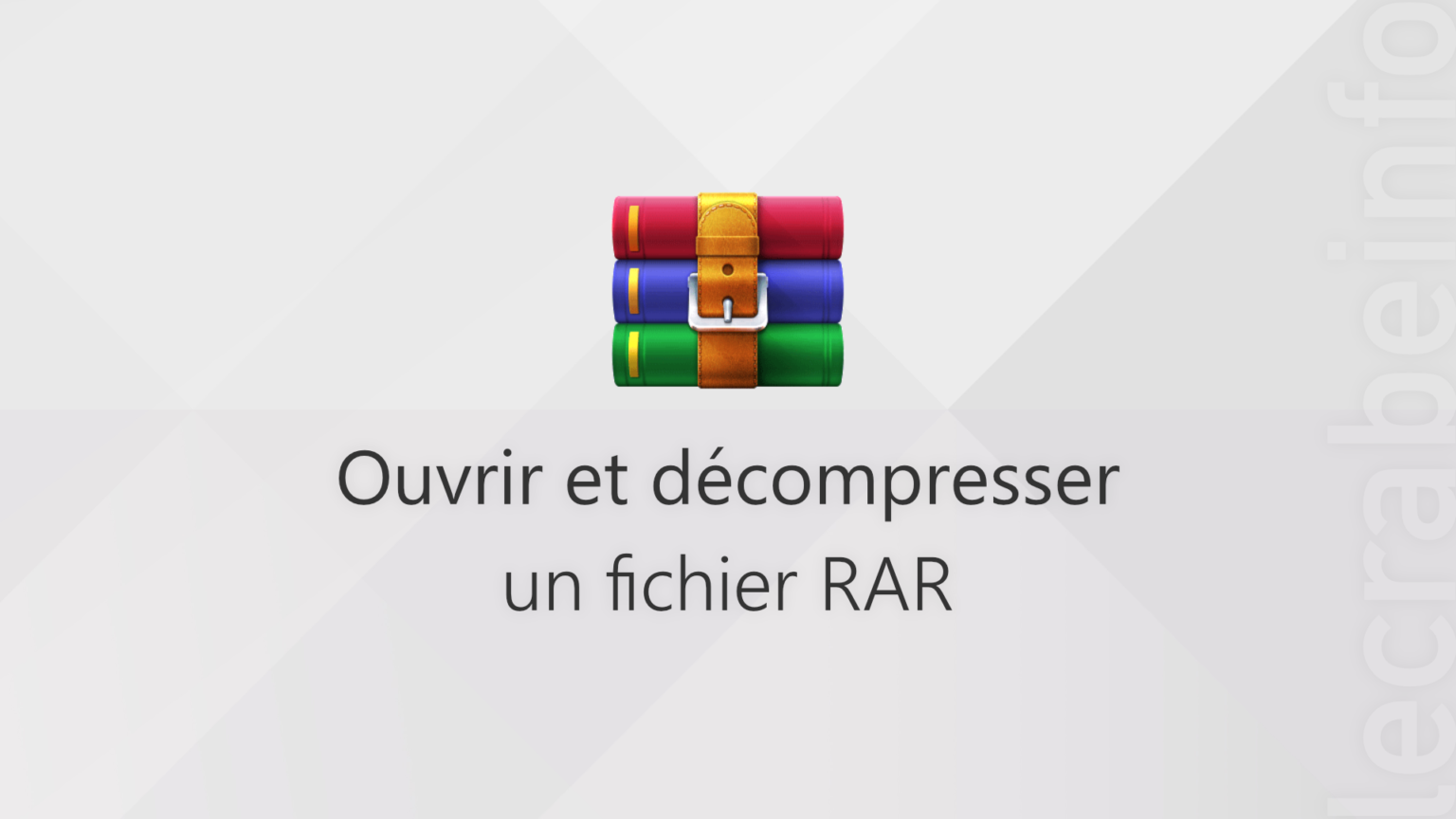 Compresser et décompresser des fichiers (ZIP) avec Windows – Le Crabe Info