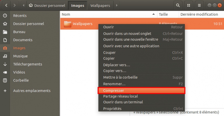 Linux : compresser et décompresser des fichiers avec tar (gzip, bzip2 ...