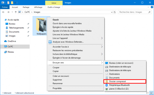 Compresser et décompresser des fichiers (ZIP) avec Windows – Le Crabe Info