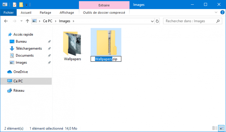 Compresser et décompresser des fichiers (ZIP) avec Windows – Le Crabe Info