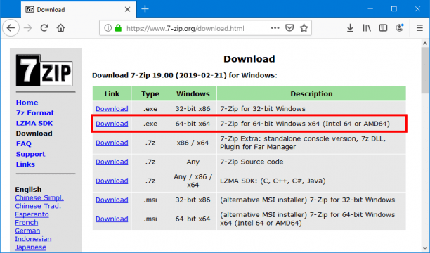 Windows : compresser un fichier ou un dossier avec 7-Zip – Le Crabe Info