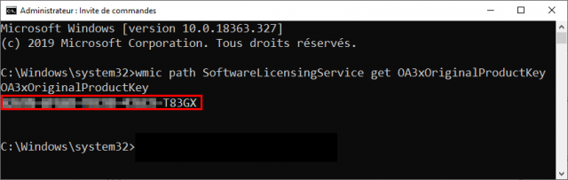Retrouver sa clé de produit Windows – Le Crabe Info