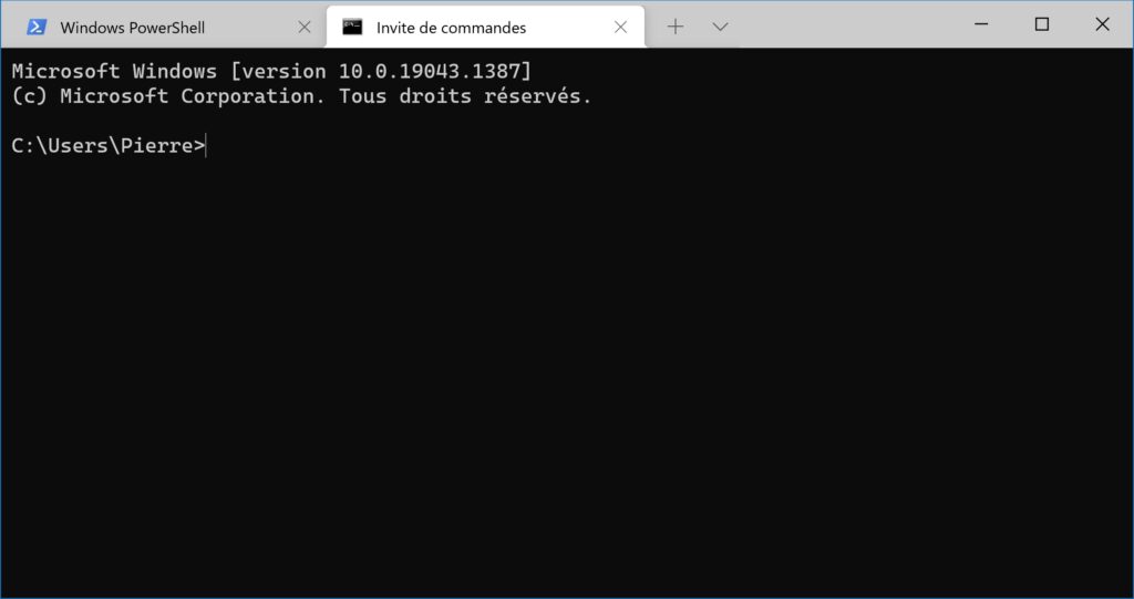Ouvrir l’invite de commandes sur Windows – Le Crabe Info