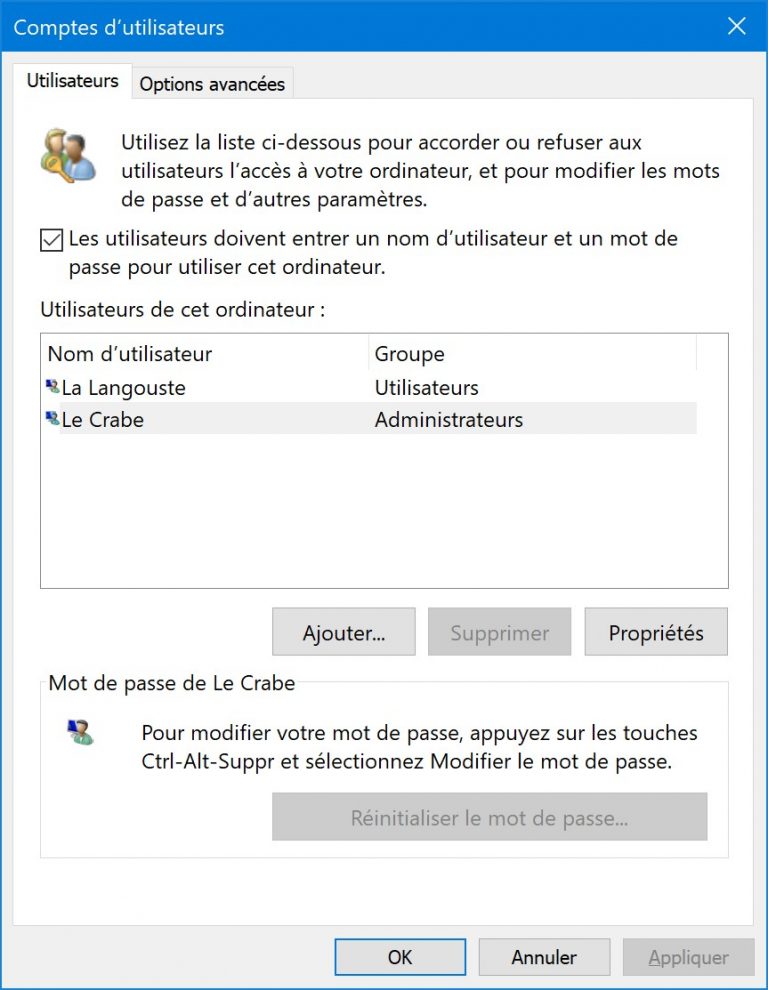 Windows 10 : connexion automatique (sans mot de passe) au démarrage ...