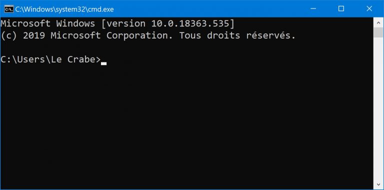 Remplacer PowerShell par l’invite de commandes (cmd) dans Windows 10 ...