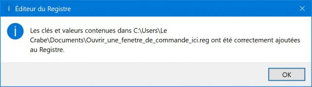 Remplacer Powershell Par Linvite De Commandes Cmd Dans Windows 10