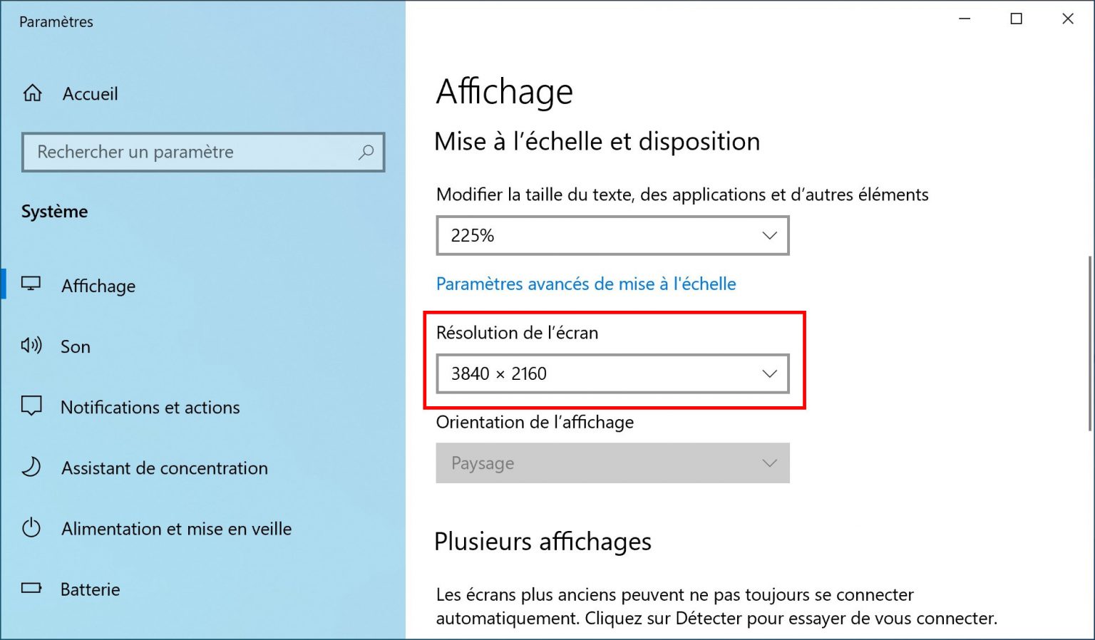 Windows 10 : modifier la résolution d’écran – Le Crabe Info