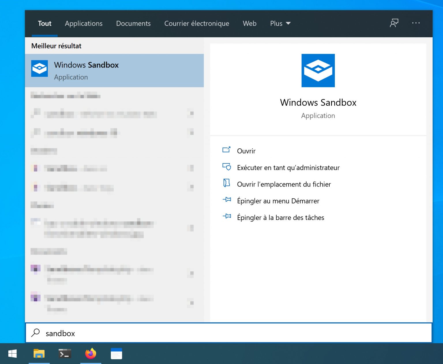 Windows Sandbox : comment utiliser le bac à sable de Windows 10 ? – Le ...