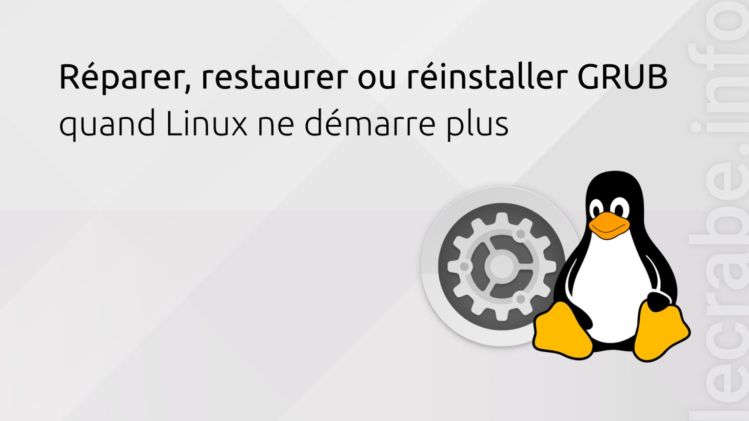 Installer Debian 11 (Linux) : le guide complet – Le Crabe Info