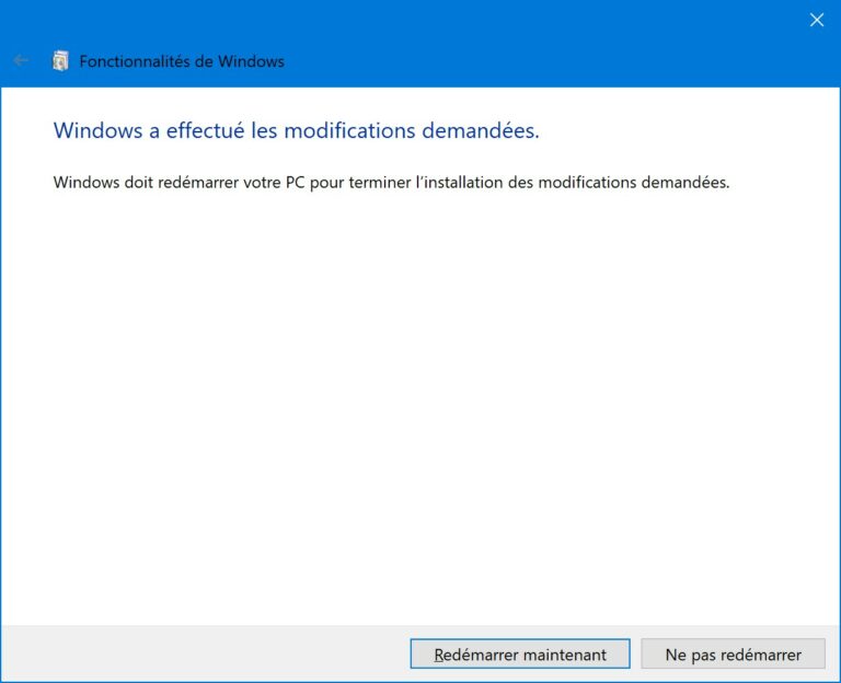 Installer WSL (Windows Subsystem for Linux) sur Windows 10 – Le Crabe Info