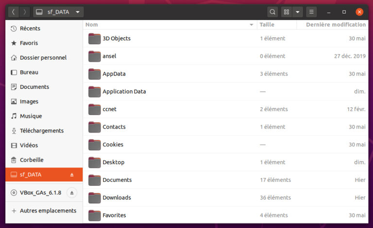 VirtualBox : créer un dossier partagé entre l’hôte et l’invité (Windows ...