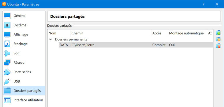VirtualBox : créer un dossier partagé entre l’hôte et l’invité (Windows ...