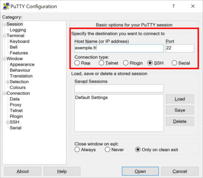 Se connecter en SSH à un serveur distant avec Windows [10, 8, 7] – Le Crabe Info
