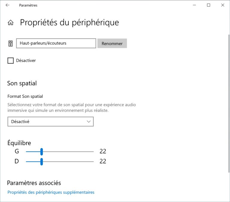 Configurer le son sur Windows 10 – Le Crabe Info
