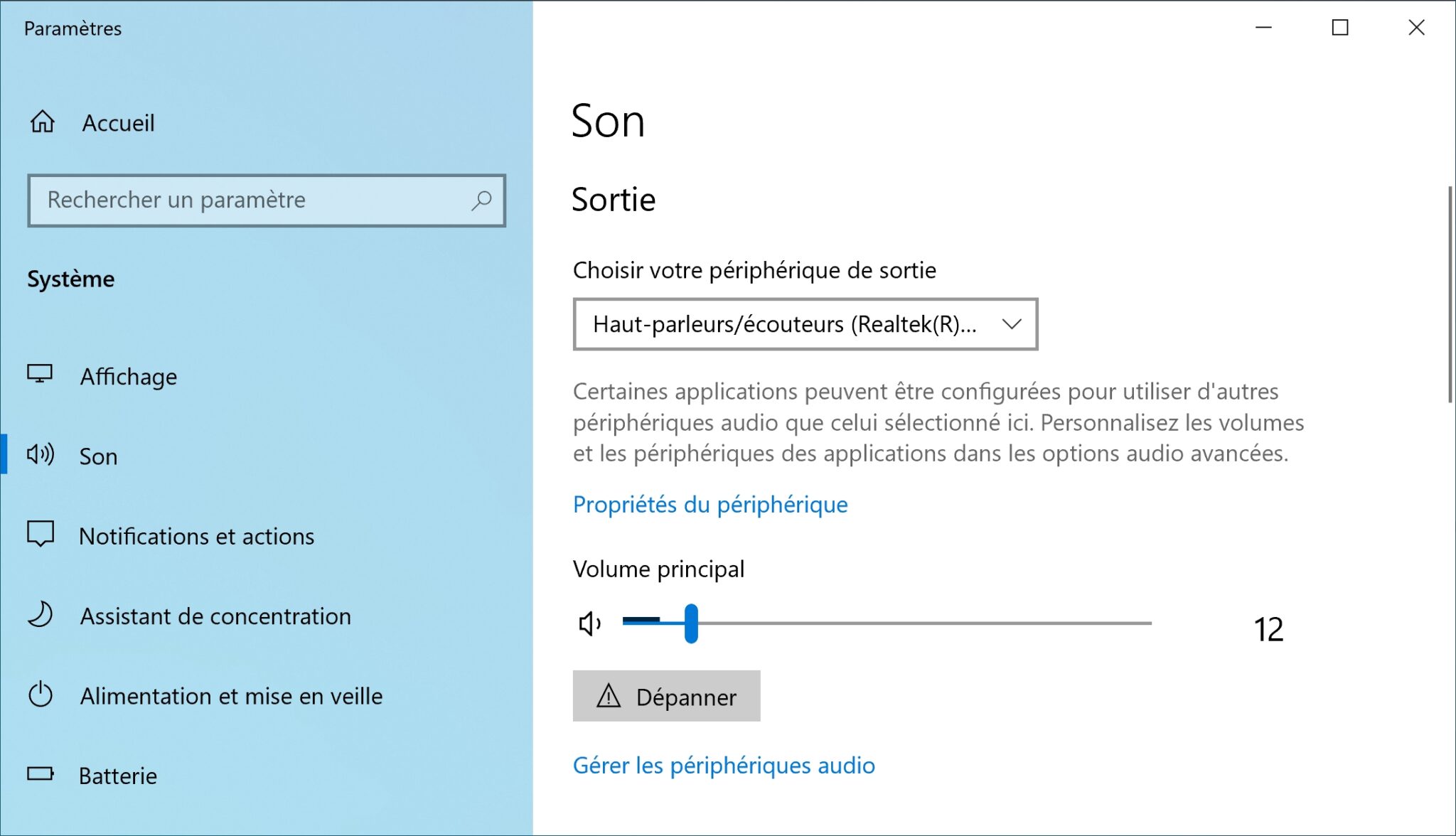 Configurer le son sur Windows 10 – Le Crabe Info