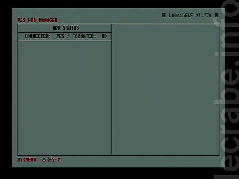 PlayStation 2 : formater un disque dur en PFS – Le Crabe Info