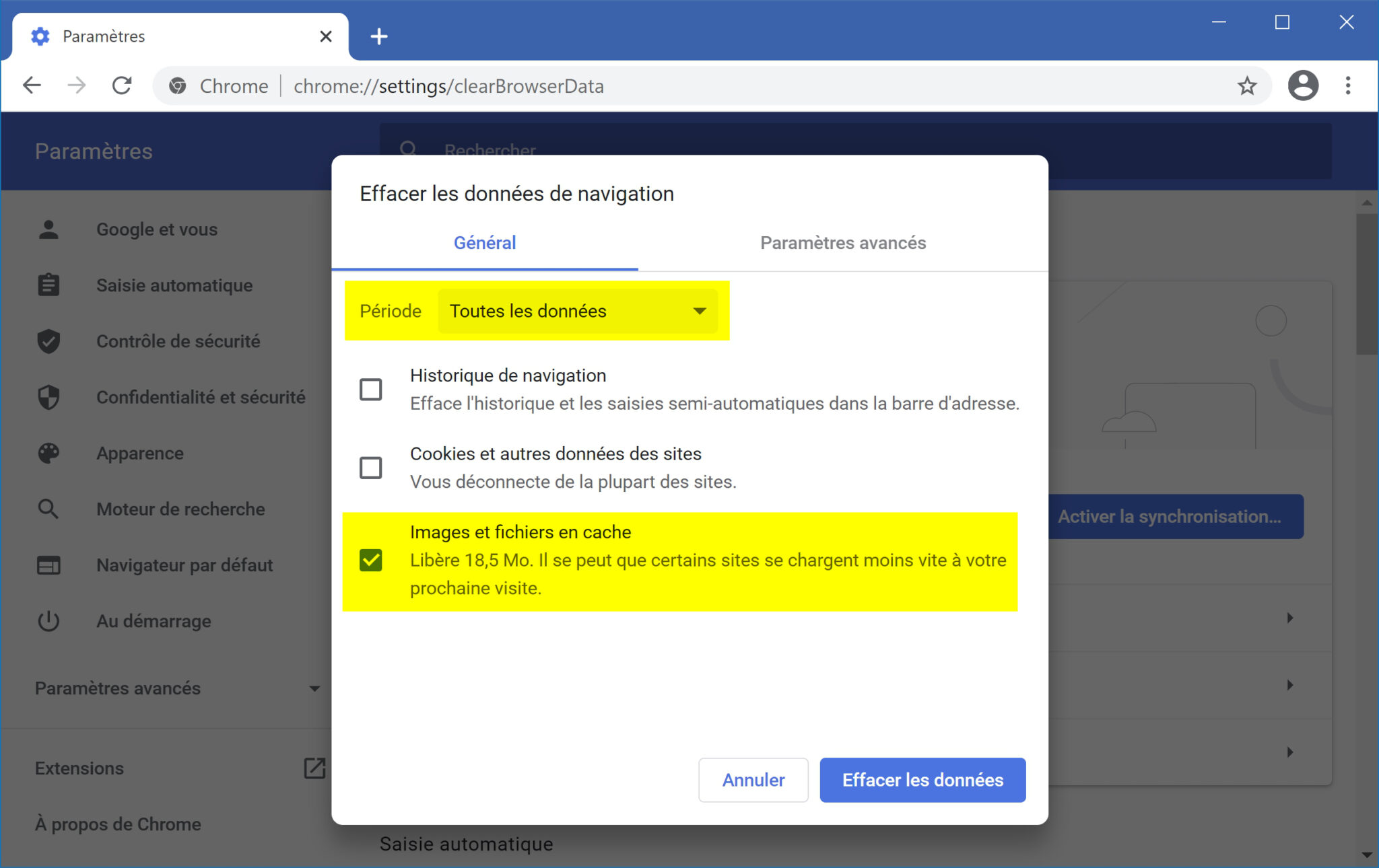Comment vider le cache sur Google Chrome ? – Le Crabe Info