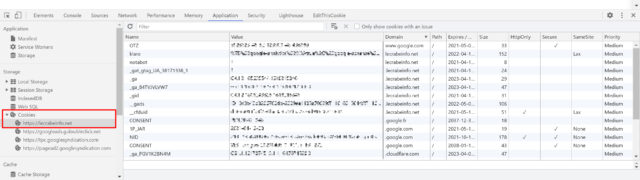 Google Chrome : afficher les cookies d’un site web – Le Crabe Info