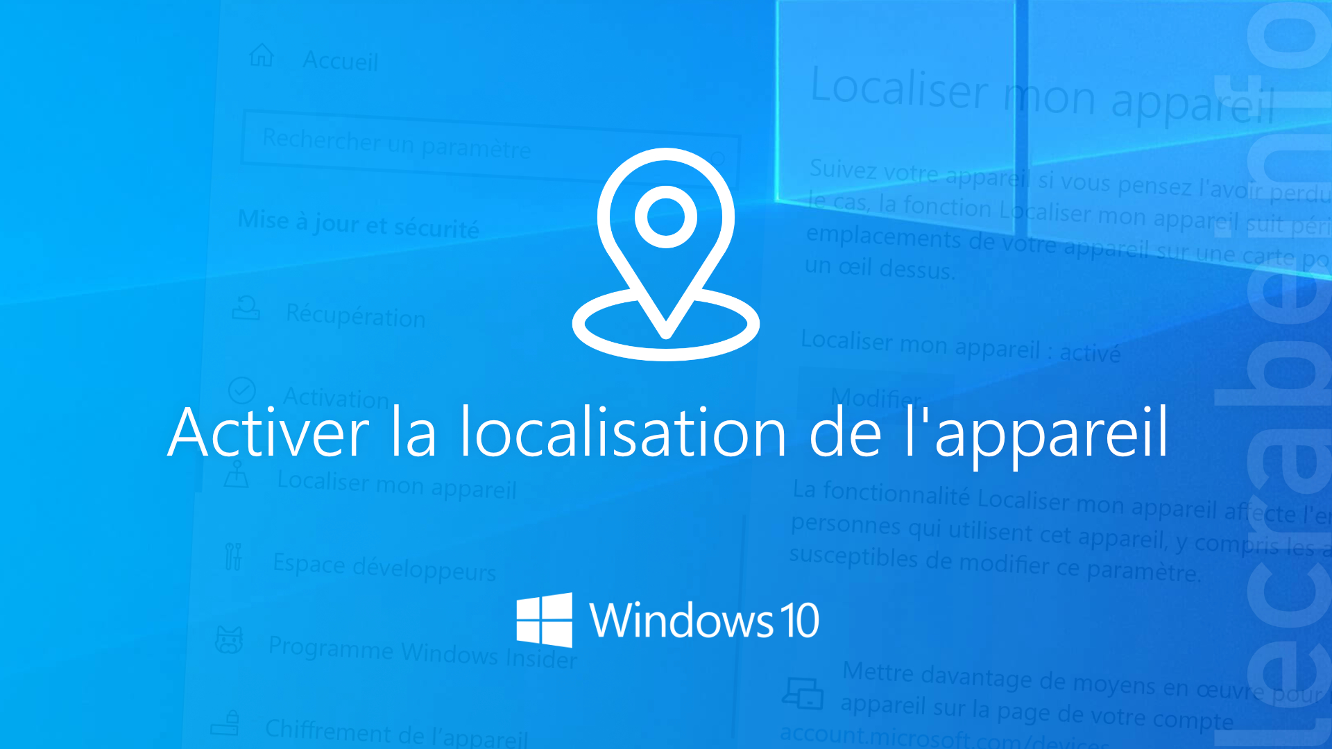 Windows 10 Activer La Localisation De L appareil Le Crabe Info