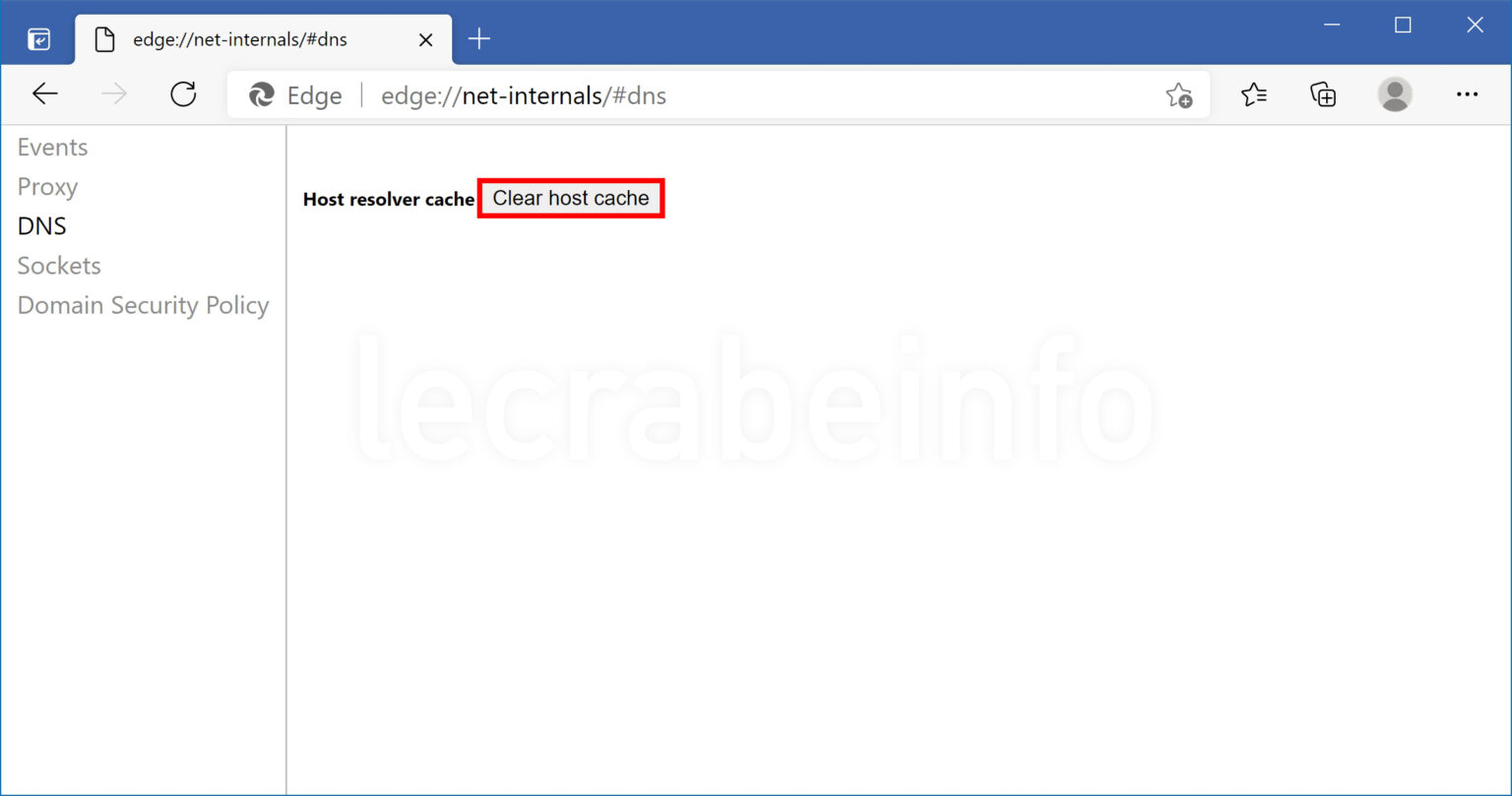 Vider le cache DNS sur Windows [10, 8, 7] – Le Crabe Info