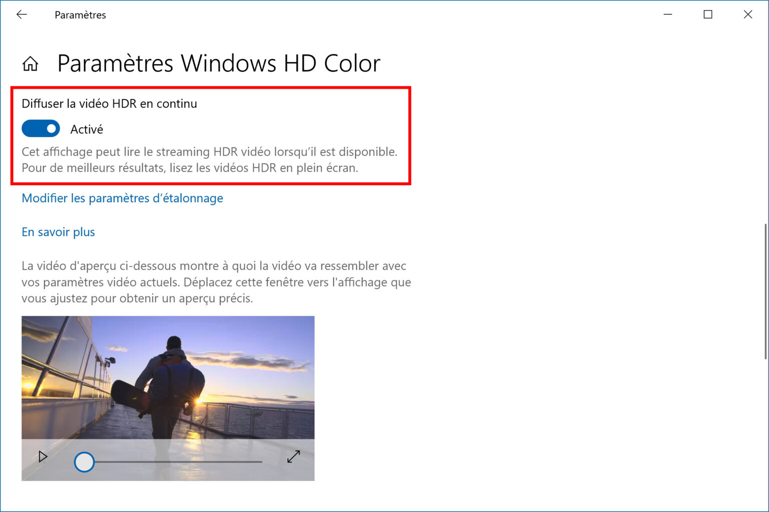 Activer le HDR sur Windows 10 – Le Crabe Info