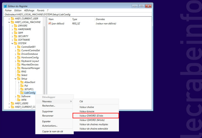 Installer Windows 11 sans TPM 2.0 ou Secure Boot (installation propre) – Le Crabe Info