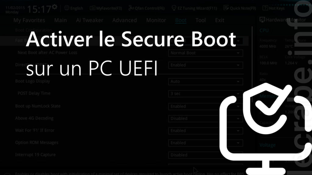 Désactiver BitLocker dans le BIOS : possible ou non ? – Le Crabe Info