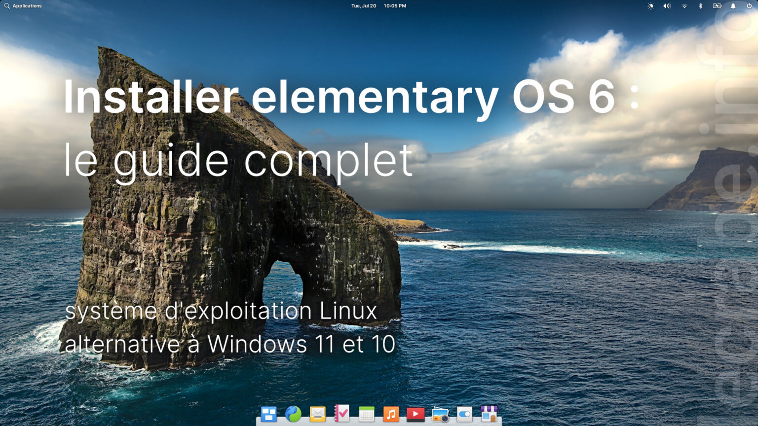 Installer elementary OS 6 (Linux) : le guide complet – Le Crabe Info