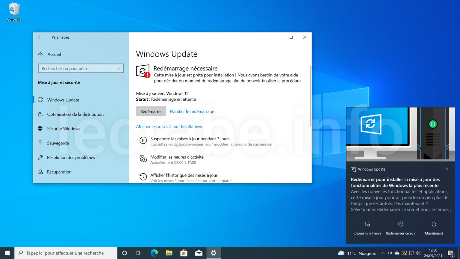 Mettre à jour Windows 10 vers Windows 11 gratuitement – Le Crabe Info