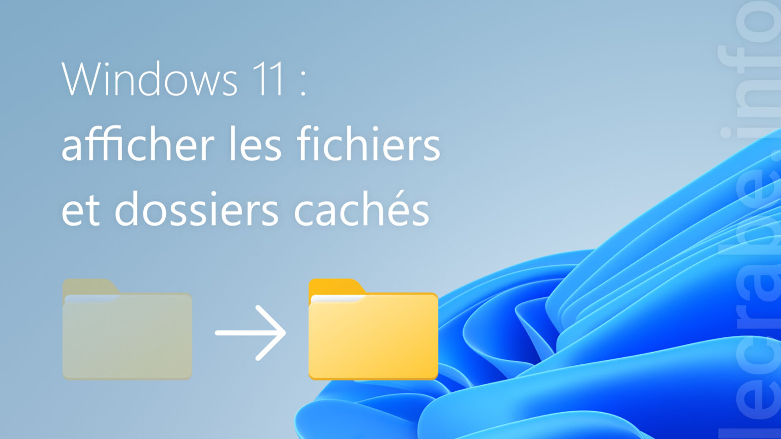 8 méthodes pour ouvrir l’Explorateur de fichiers Windows – Le Crabe Info