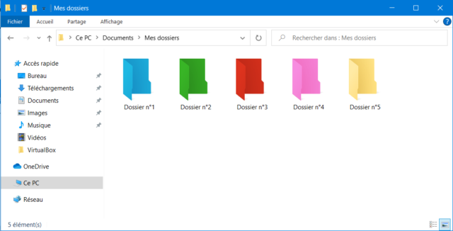 Folder Painter : changer la couleur des dossiers sur Windows – Le Crabe Info