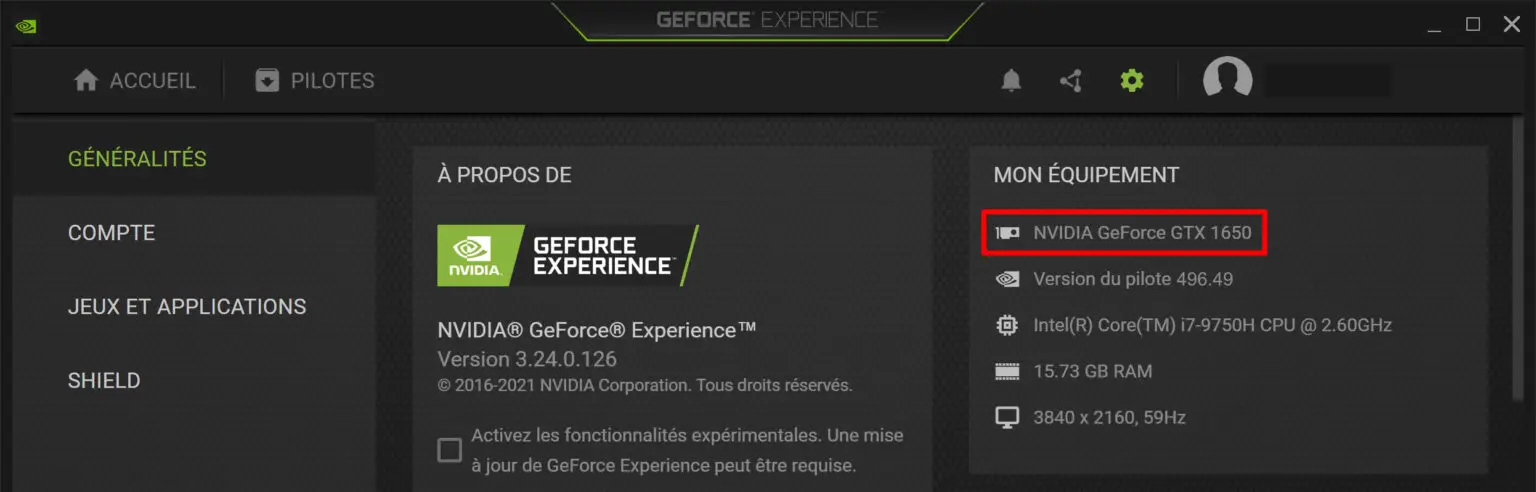 GeForce Experience : « une erreur s’est produite » lors de la mise à ...