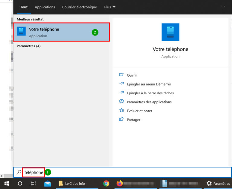 Associer un téléphone Android avec un PC Windows [11, 10]