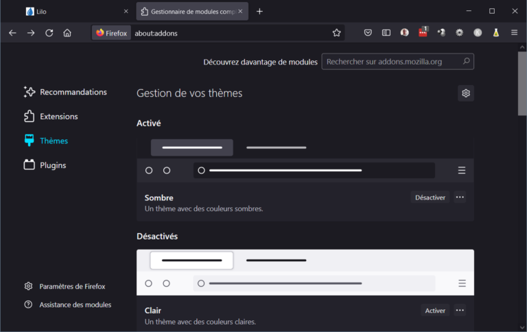 Activer le mode sombre sur Chrome, Firefox et Edge – Le Crabe Info