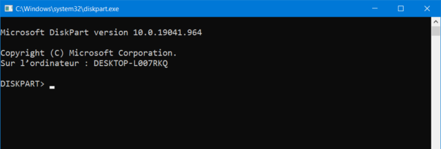 Lister les disques, les volumes et les partitions de disque sur Windows ...
