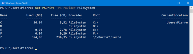 Lister les disques, les volumes et les partitions de disque sur Windows ...