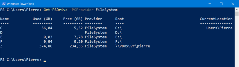 Lister les disques, les volumes et les partitions de disque sur Windows ...