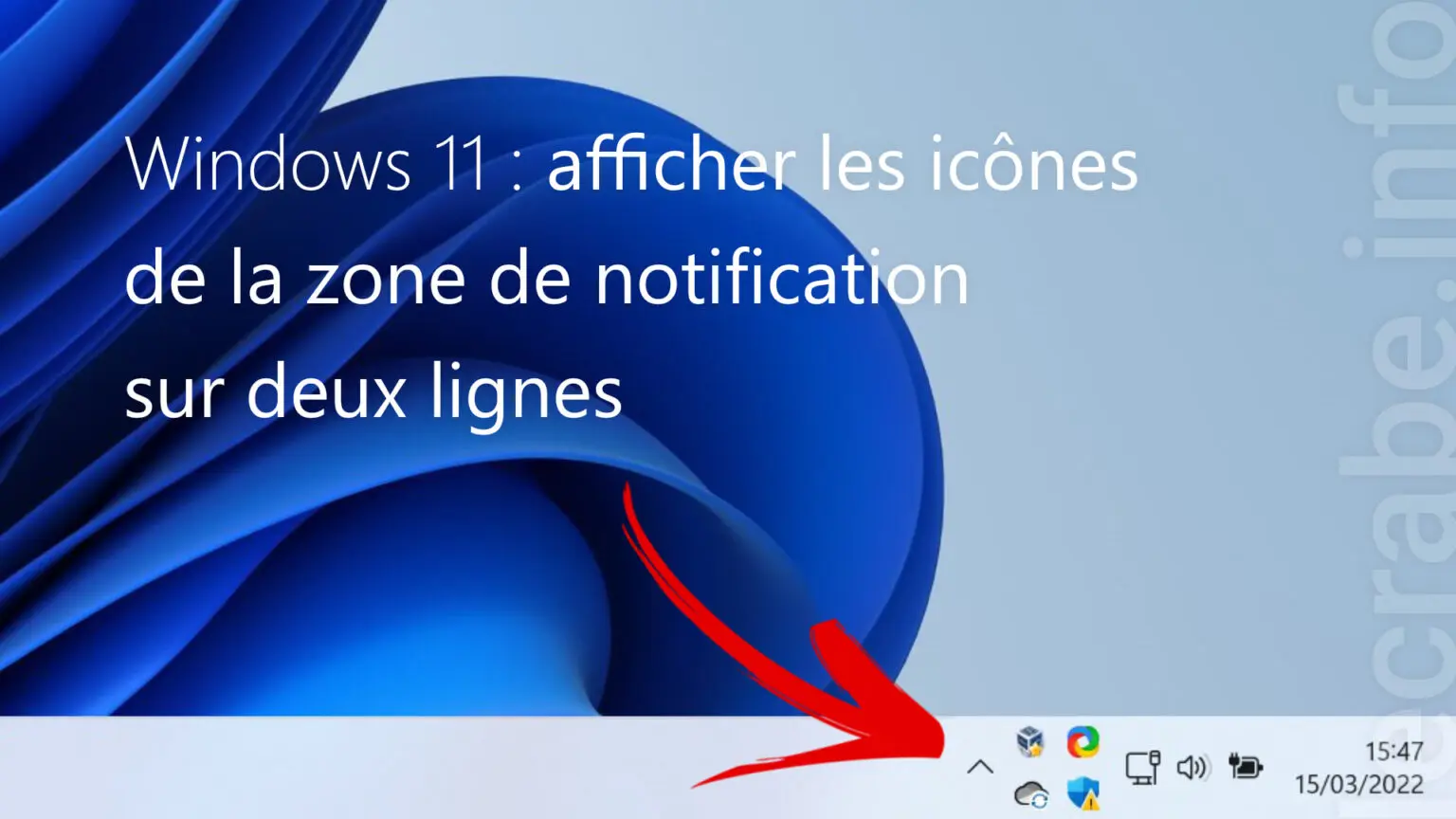 Toujours afficher les icônes de la zone de notification de Windows – Le ...