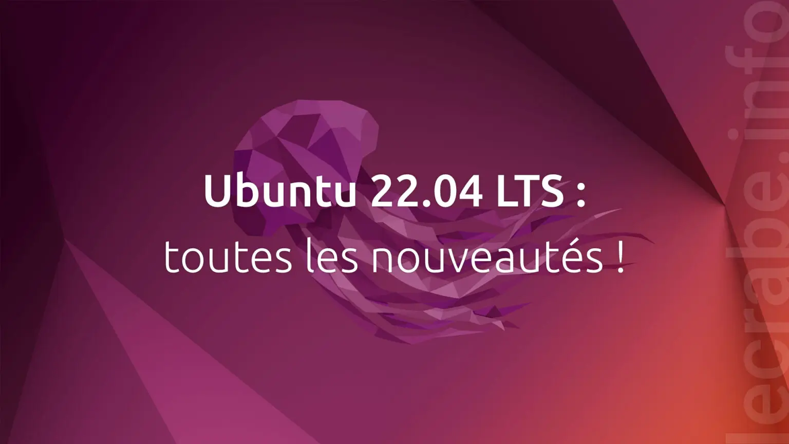 Installer Ubuntu 24.04 LTS : le guide complet – Le Crabe Info