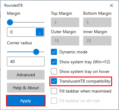 RoundedTB : personnaliser la barre des tâches de Windows 11 – Le Crabe Info