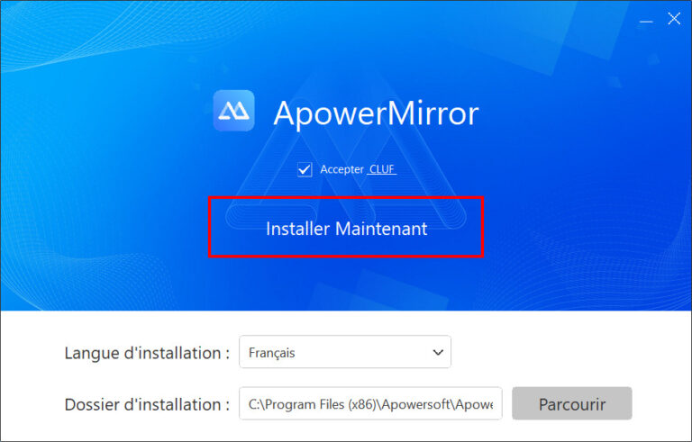 ApowerMirror : afficher l’écran de son téléphone Android/iPhone sur PC – Le Crabe Info